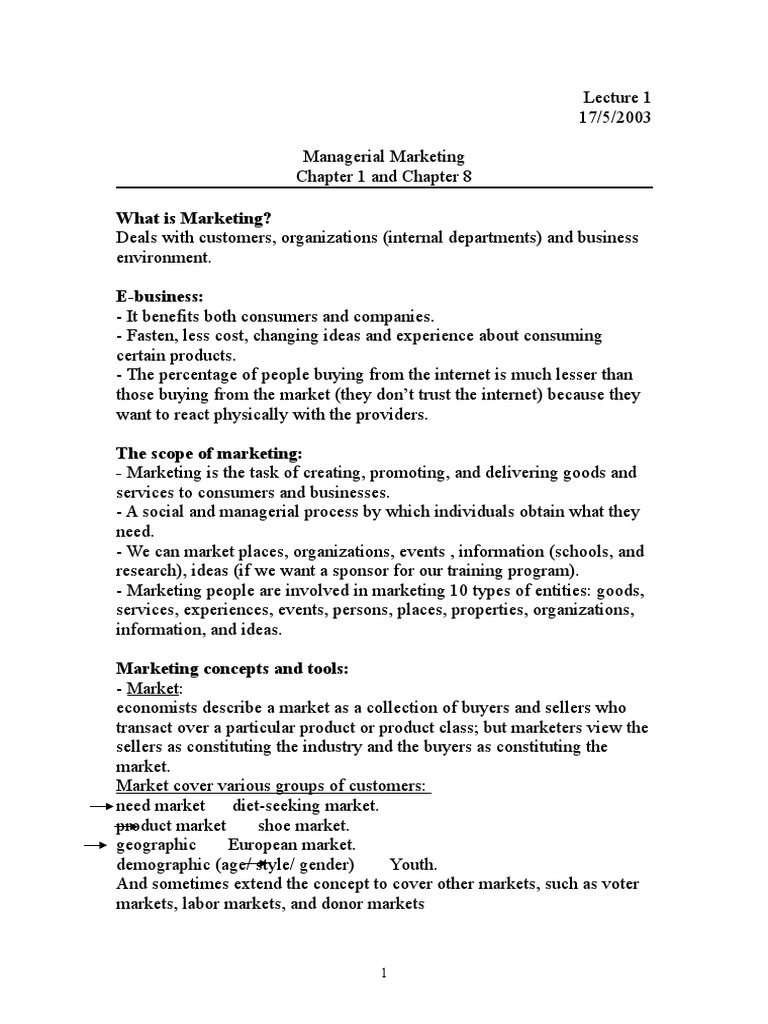 What Is Marketing? | PDF | Marketing | Retail