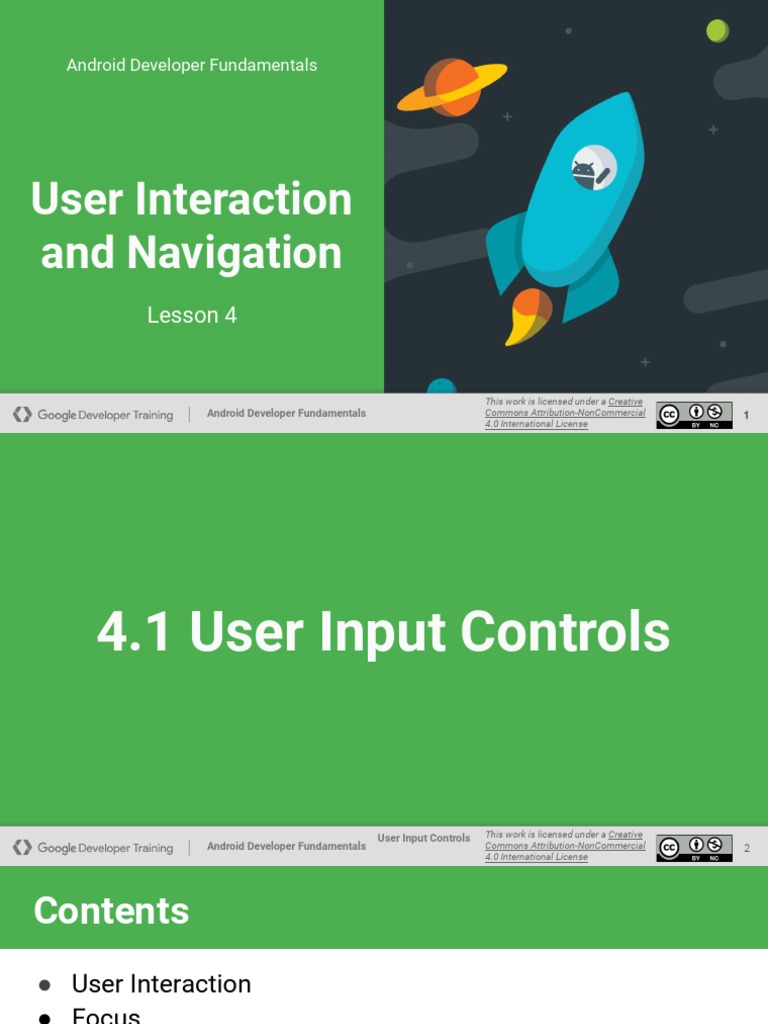 4.1 Usnwnwer Input Controls | PDF | Android (Operating System) | Computer Keyboard