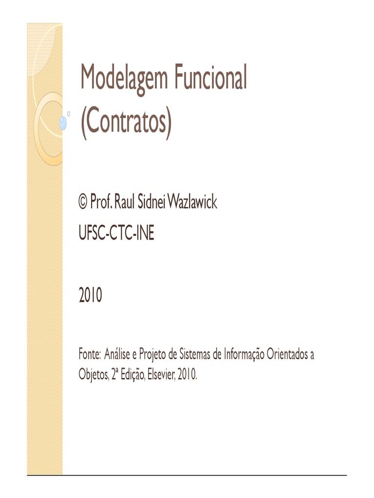 4.2 - Modelagem Funcional PDF | PDF | Áreas de Ciência da Computação ...