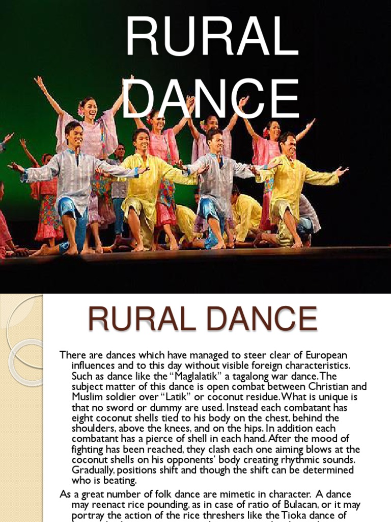 Rural Dance | PDF | Dances | Performing Arts