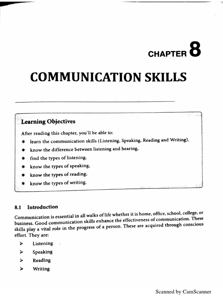 Class 9 Communication Skills Resources | PDF