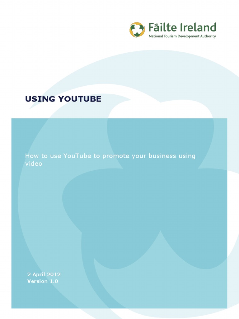 Using Youtube: How To Use Youtube To Promote Your Business Using Video ...