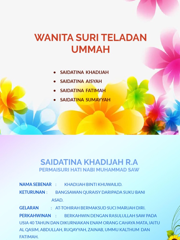 Wanita Suri Teladan Ummah (New!) | PDF