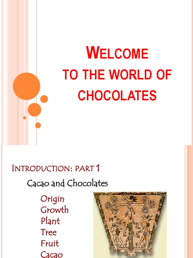 History and Types of Chocolates | PDF | Chocolate | Cocoa Bean