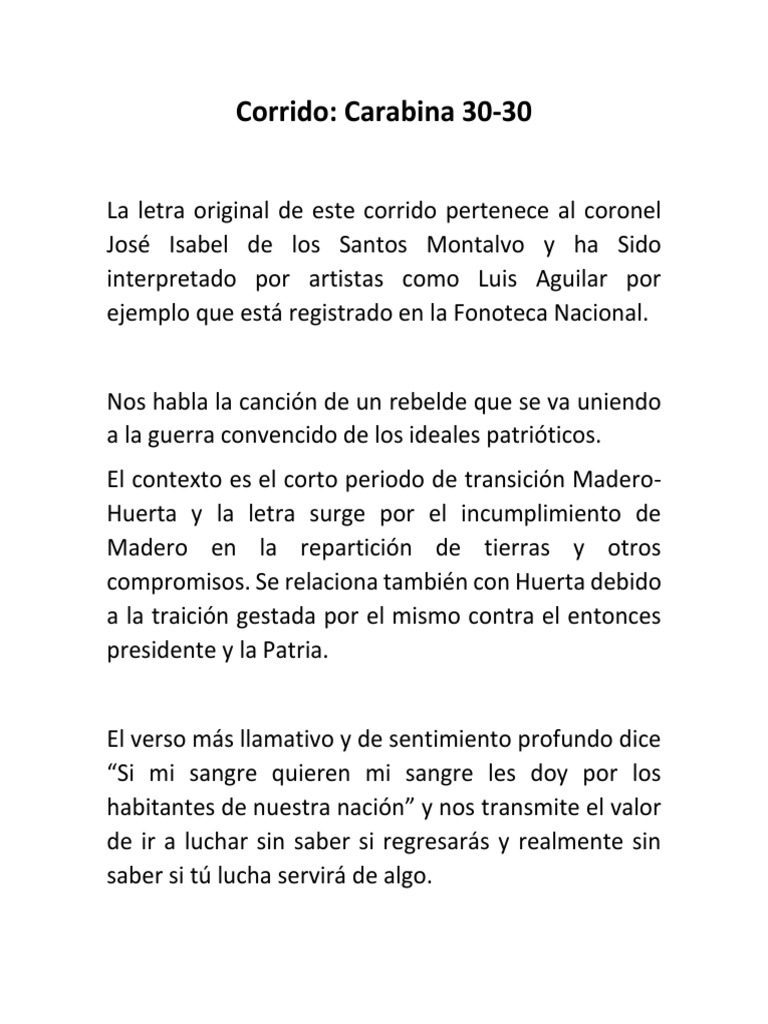 Corrido | PDF