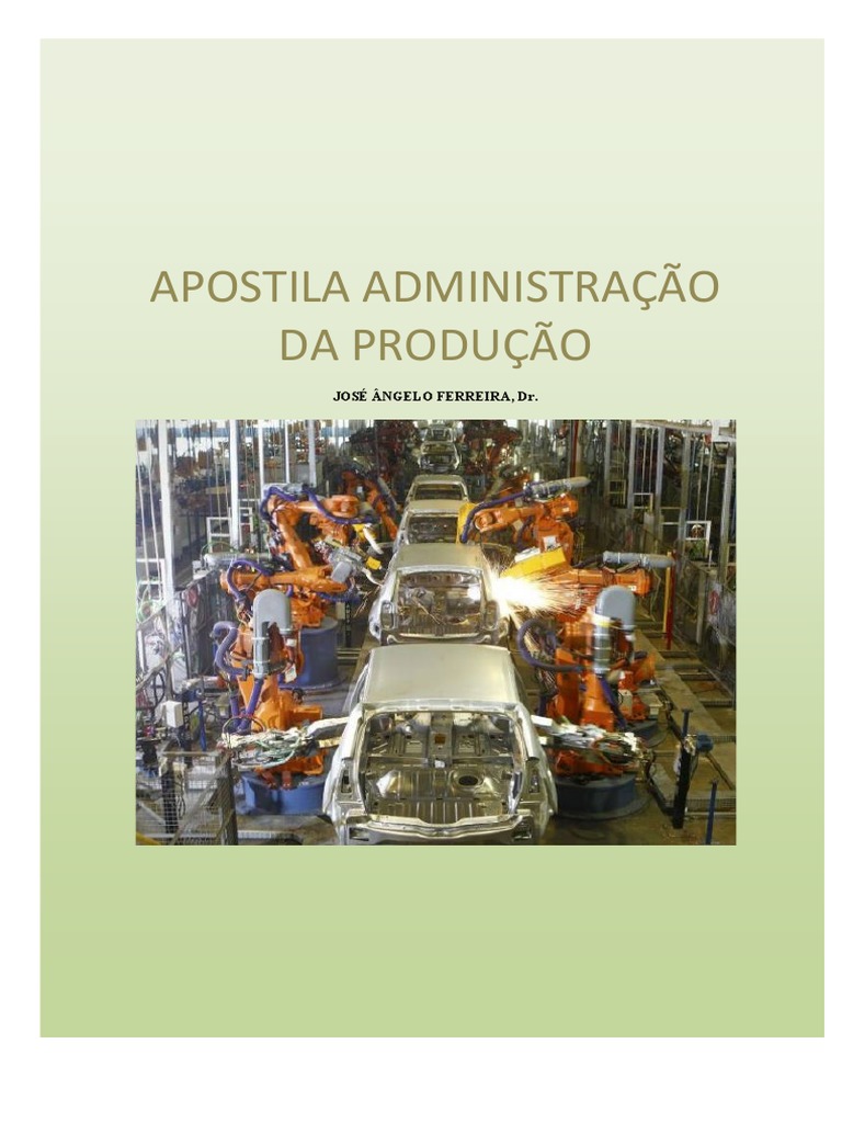 Administracao Da Producao Pdf Indústrias Humano