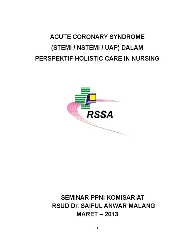 Acs (Stemi) | PDF | Sains & Matematika