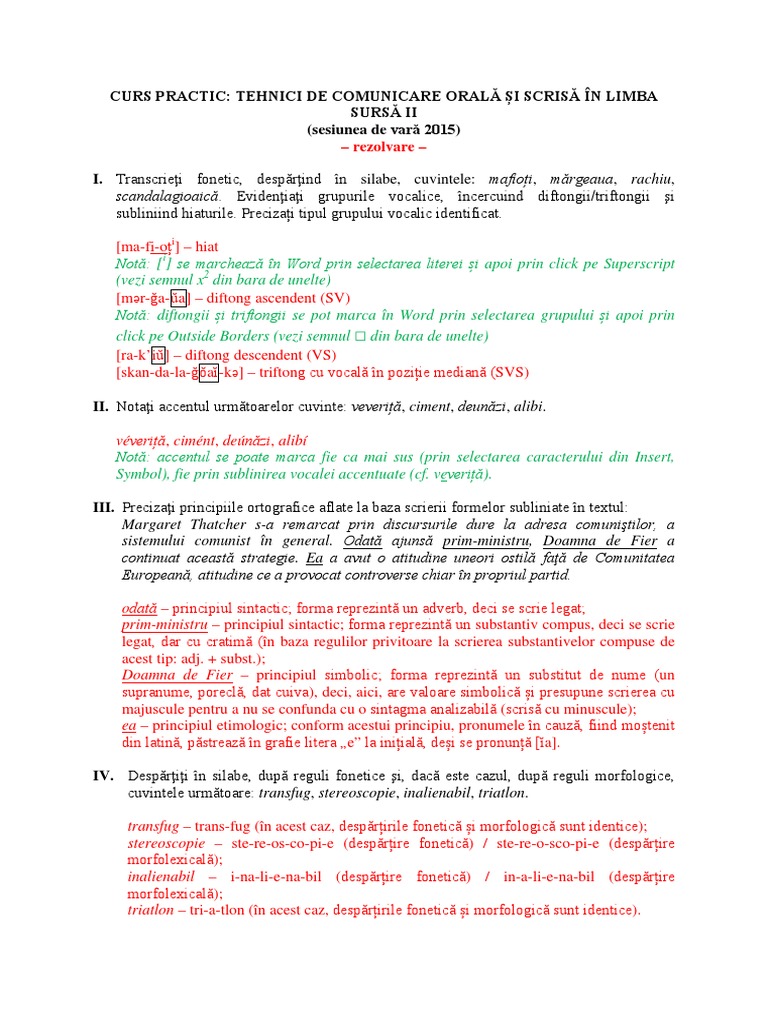 Rezolvare Model Subiecte CPR 2 | PDF