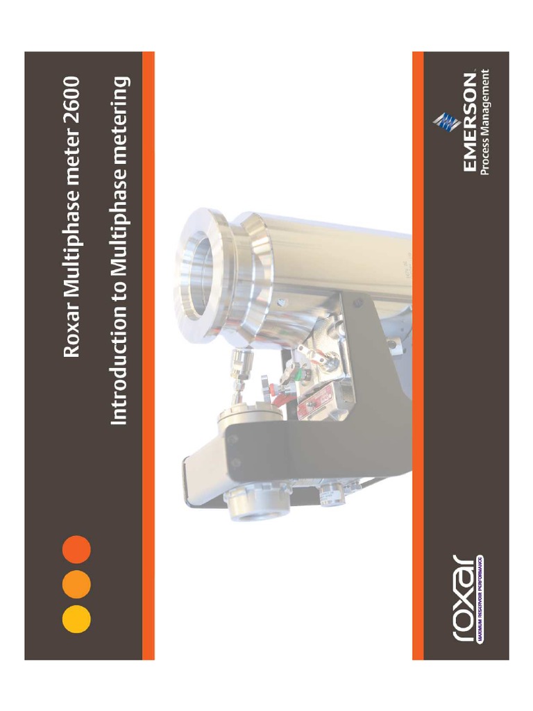 MPFM 2600 - Chapter I - Introduction To Multiphase Metering ...