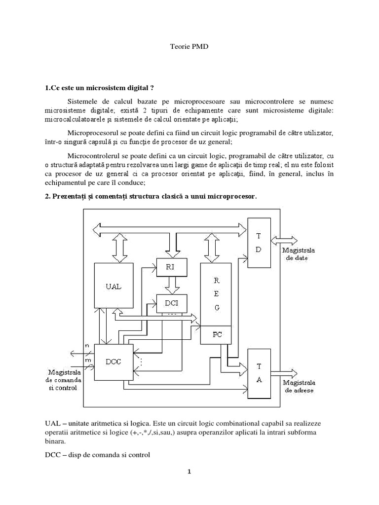 Teorie examenPMD1 | PDF