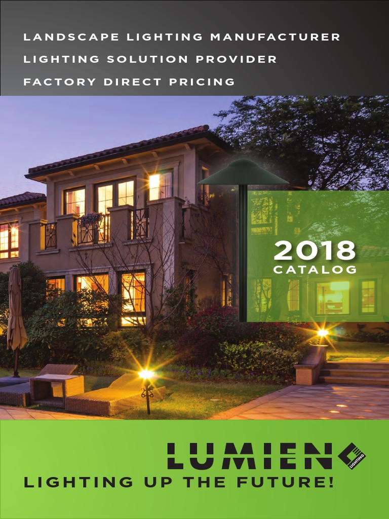 Lumien Outdoor Lighting Catalog 2018 | PDF | Electric Power | Light