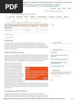 Usp 55 Biological Indicators Resistance Performance Tests | PDF ...