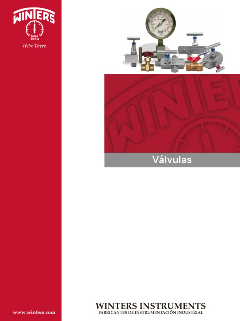 Winters Valves SP | PDF | Latón | Presión