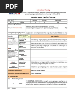 Banghay Aralin para Sa Pagsusulit | PDF