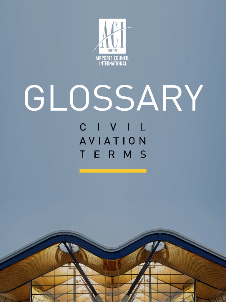 Glossary of Civil Aviation Terms | PDF | Air Traffic Control | Airport