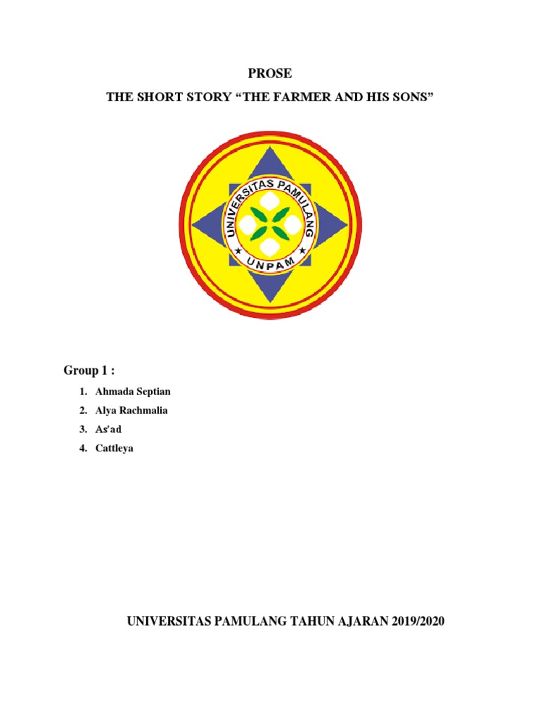 The Farmer and His Sons | PDF