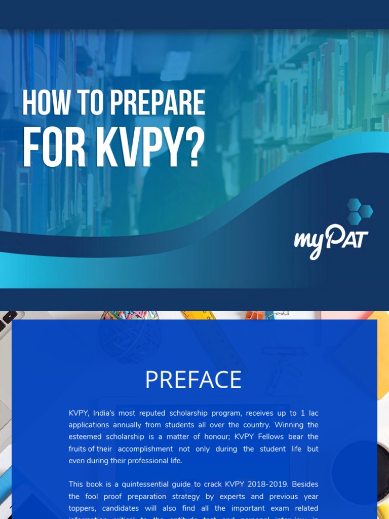 E Book KVPY F - v2 PDF | PDF | Career & Growth