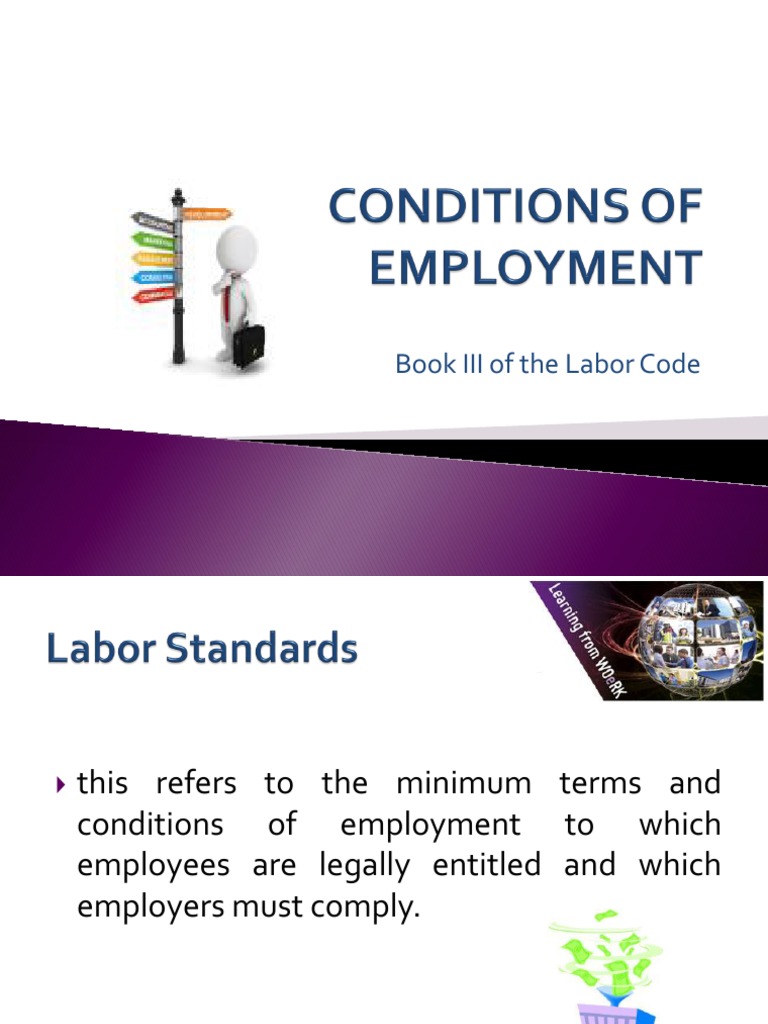 Conditions and Employment | PDF | Wage | Employment