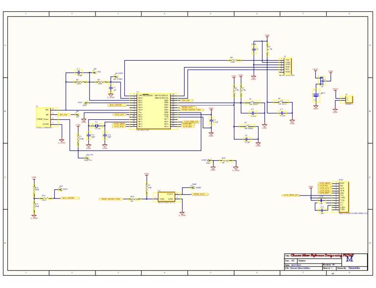 Glucose Meter Schematic | PDF