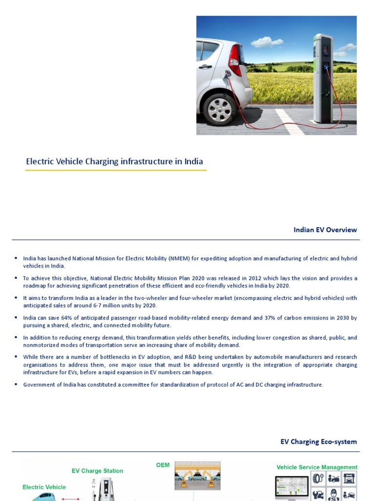 Presentation On EV Charging | PDF | Technology & Engineering