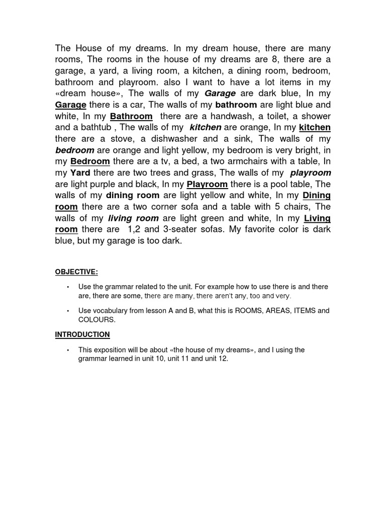 The House Of My Dreams Pdf