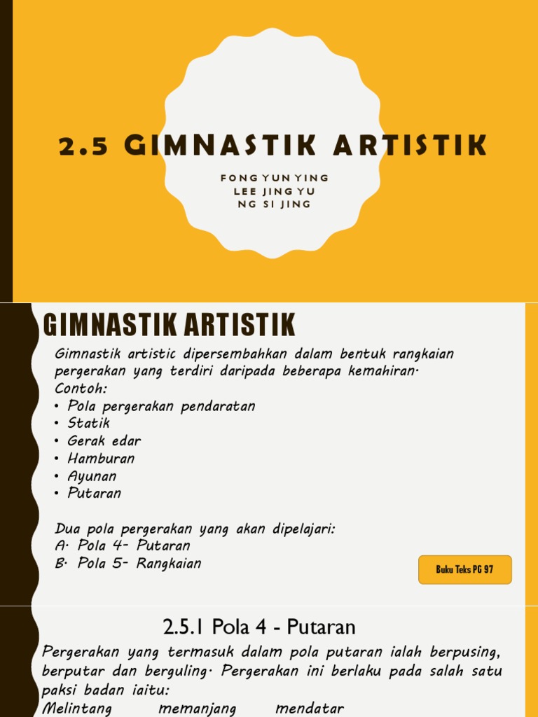 3B3 PJPK Gimnastik Artistik | PDF
