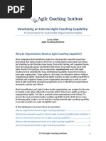 Agile Coach in A Nutshell | PDF | Agile Software Development | Mentorship