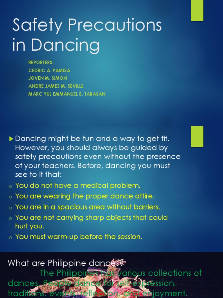 Essential Safety in Dance Practices | PDF | Dances | Philippines