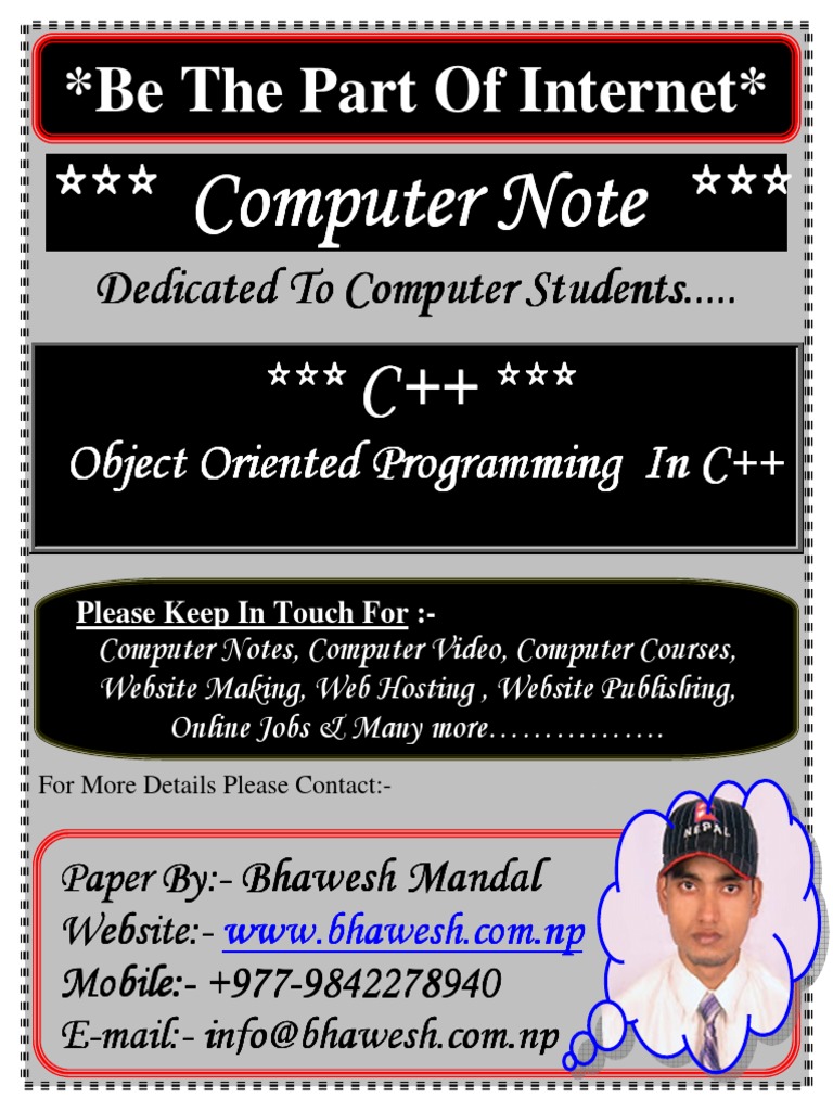 Programming In C For Bca Bit Be Pdf Download Free Pdf Parameter Computer Programming