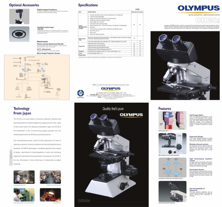 Olympus Ch20i Brochure PDF | PDF