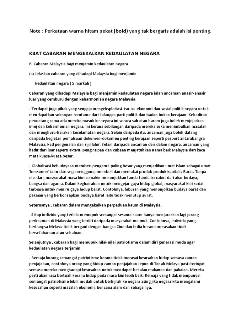 P KBAT Cabaran | PDF