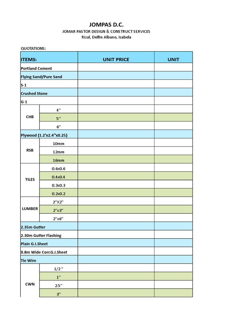 Quotation&Canvass | PDF