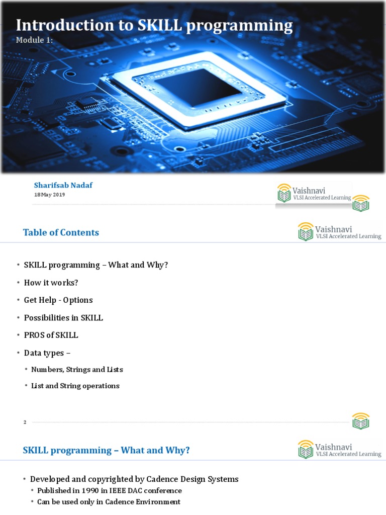 01 Skill Introduction | PDF | Subroutine | Graphical User Interfaces