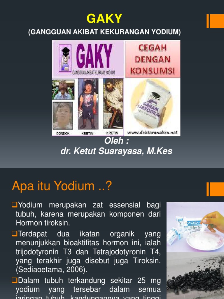 GAKY | PDF | Kesehatan Holistik