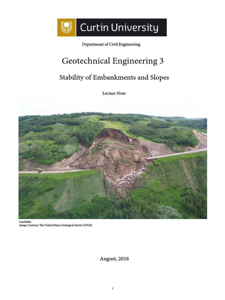 Embankment and Slope Stability Analysis | PDF | Landslide | Soil Mechanics