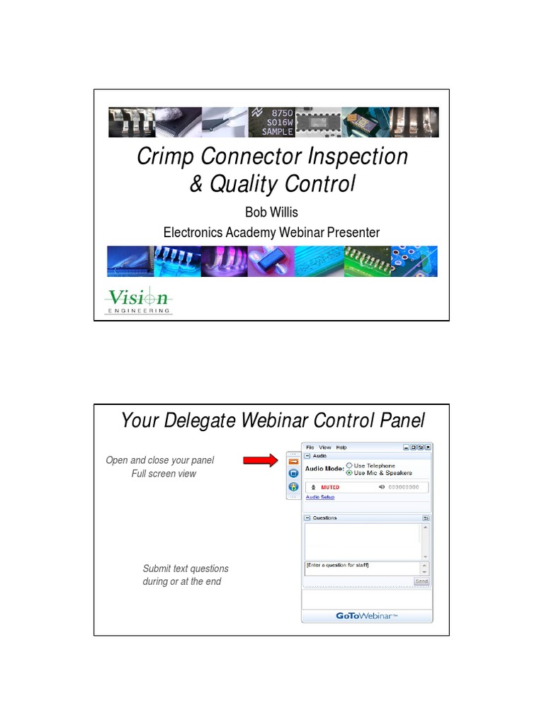Crimp Connector Inspection and Quality Control.15SEP16 | PDF | Wire ...