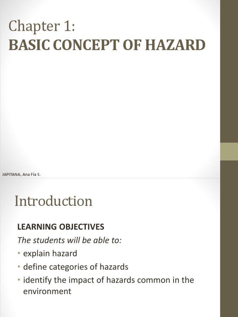 DRRR PPT 1.2 | PDF | Hazards | Risk Management