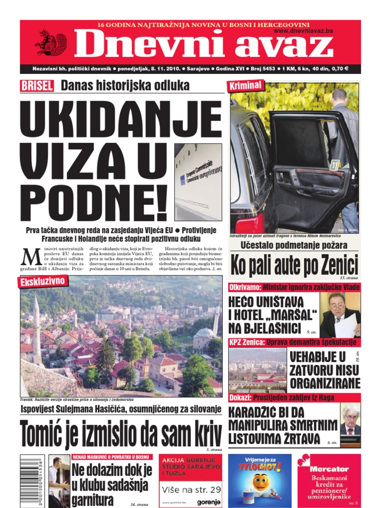 Dnevni Avaz-08.11 | PDF