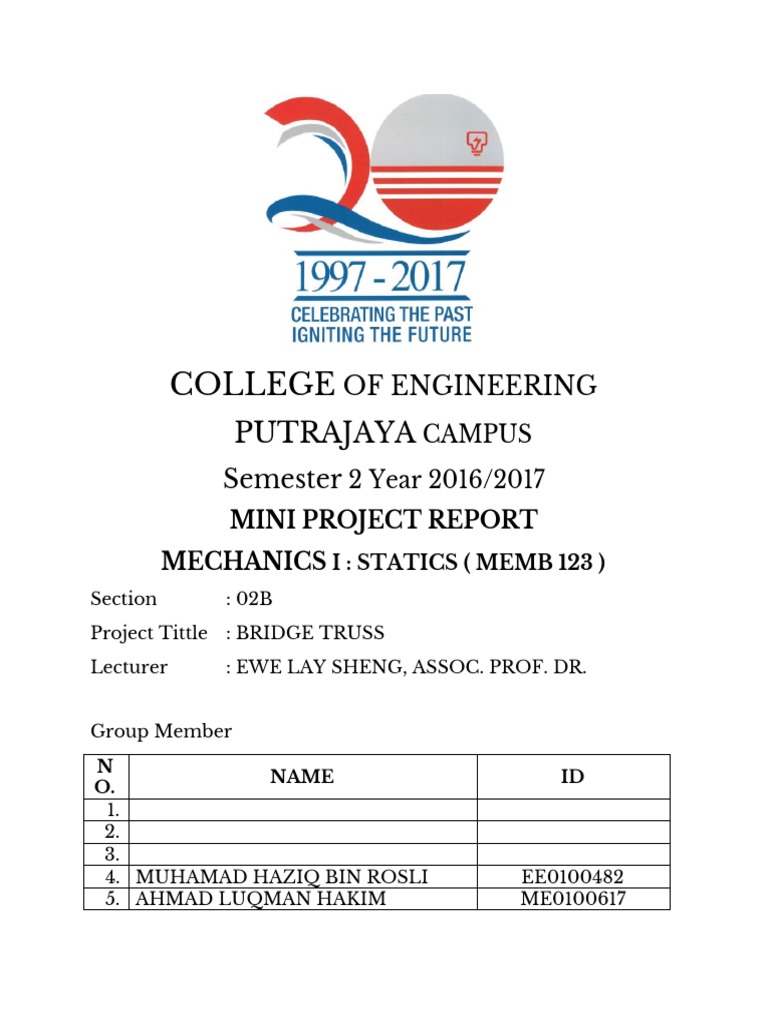 Mini Project | PDF | Structural Engineering | Applied And ...
