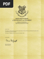Hogwarts Class Schedule Overview | PDF | Harry Potter