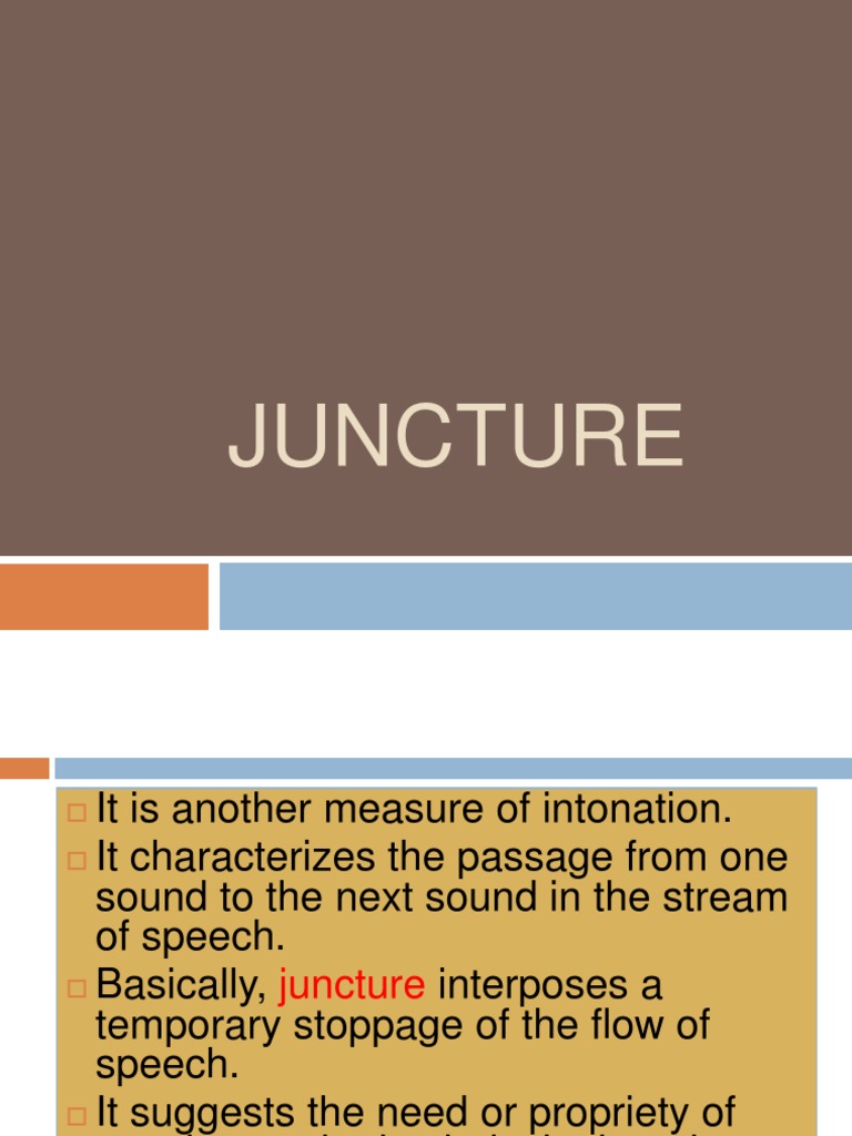 Juncture 120724054907 Phpapp01 | PDF | Language Arts & Discipline