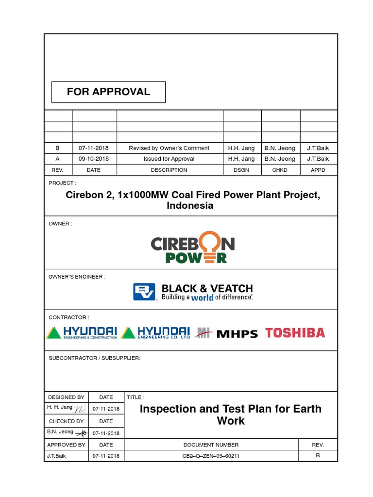 Cb2 Q Zen 05 60211 Itp For Earth Work - Rev.b | Download Free PDF ...