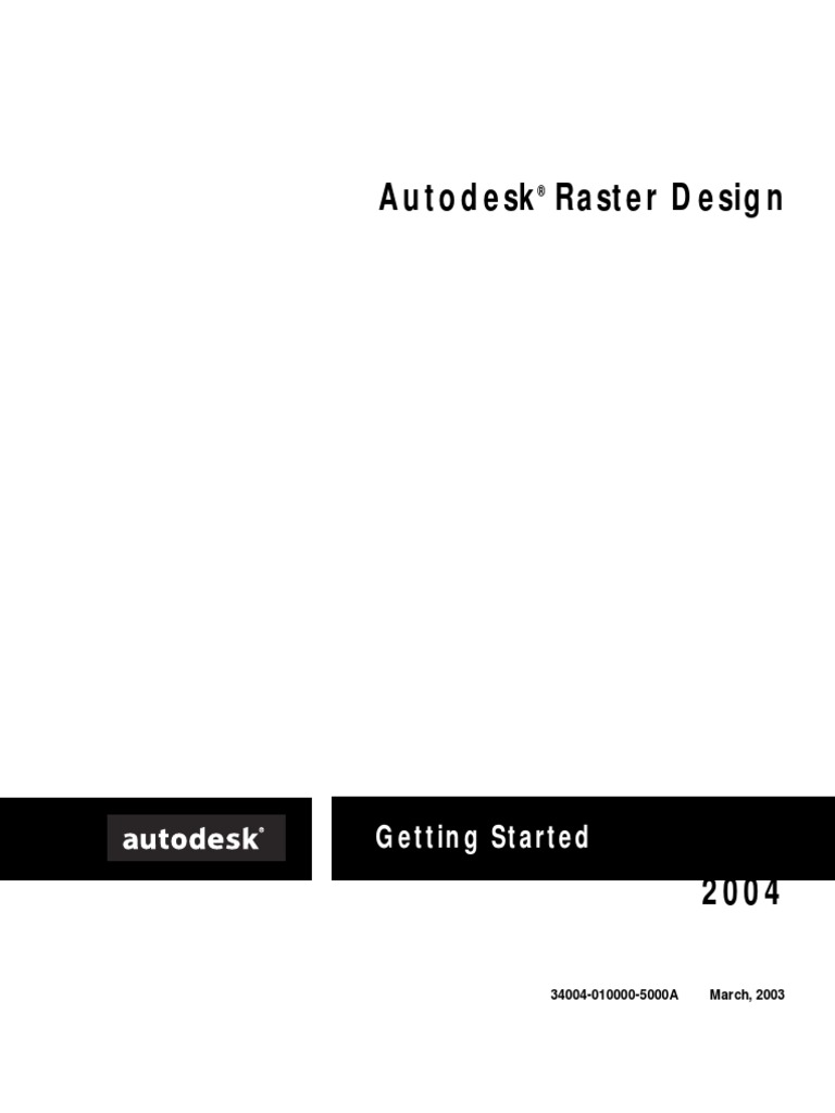 Autodesk Raster Design Manual | PDF | Auto Cad | Geographic Information ...