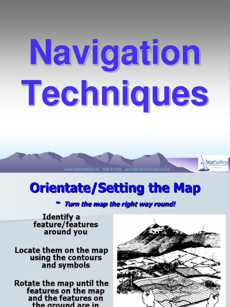 Navigation Techniques: WWW - Staroutdoors.ie 064 41222 Activities ...