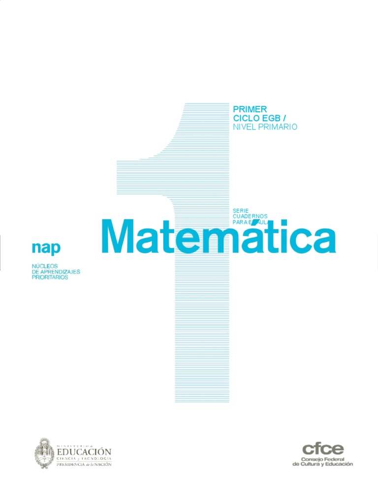 1ero Matematica | PDF | Enseñanza de matemática | Conocimiento