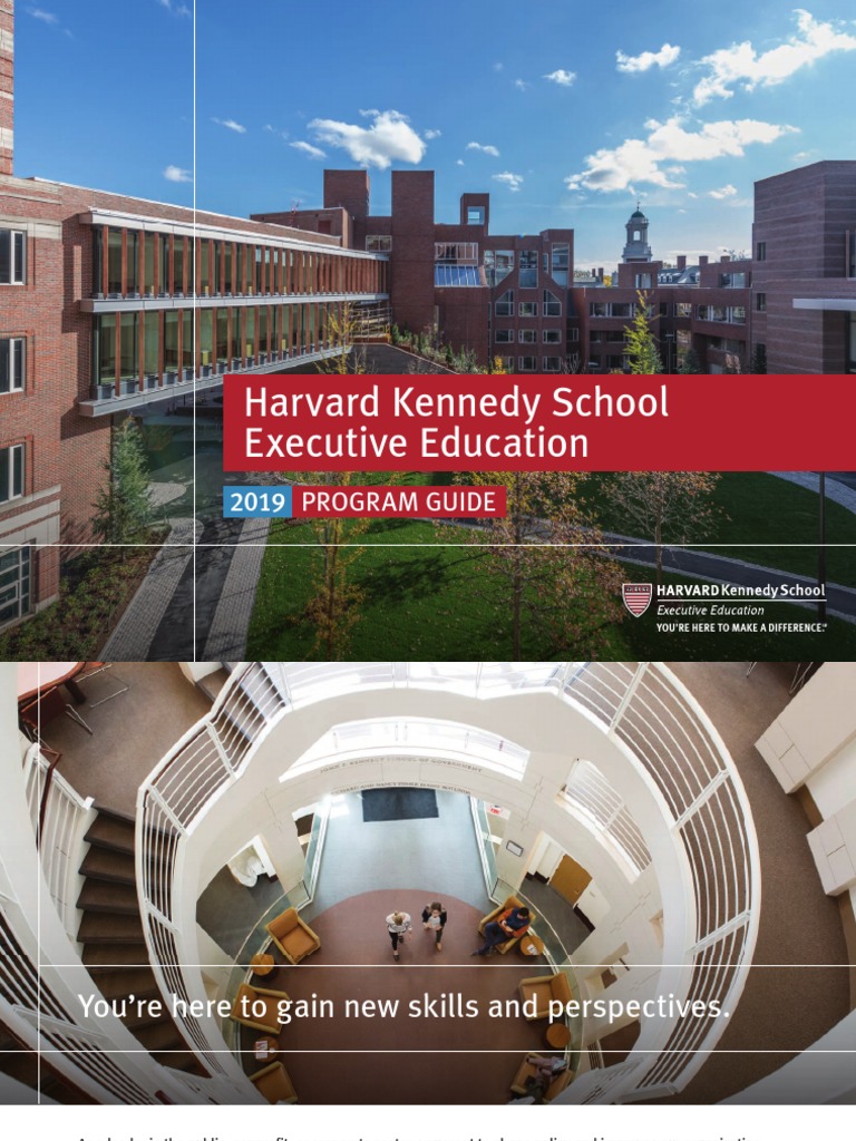 HKS Executive Education | PDF | Leadership | Policy