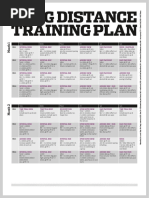 VDOT Chart From Daniels Running Formula | PDF
