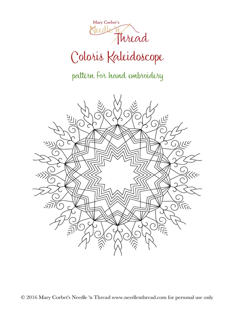 Coloris Kaleidoscope Pattern | PDF | Lifestyle