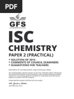 Grade 12th - Chemistry Practical | PDF | Titration | Chemistry