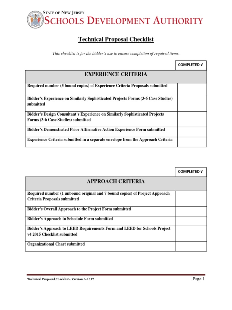 Technical Proposal Submission Guide | PDF | Request For Proposal | Engineering